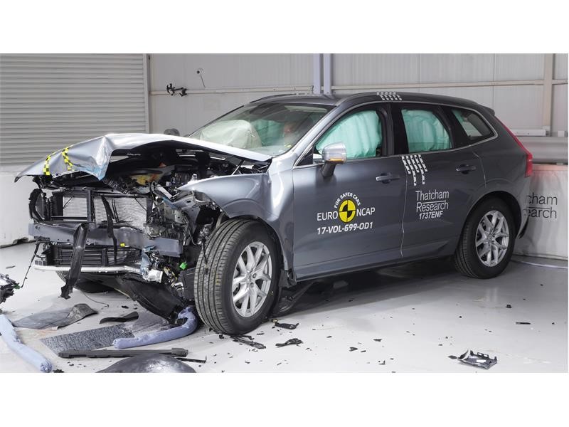 Euro NCAP Newsroom : Volvo XC60 - Frontal Offset Impact test 2017 ...