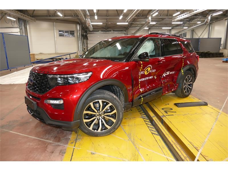 Euro NCAP Newsroom : Ford Explorer - Side crash test 2019 - after crash
