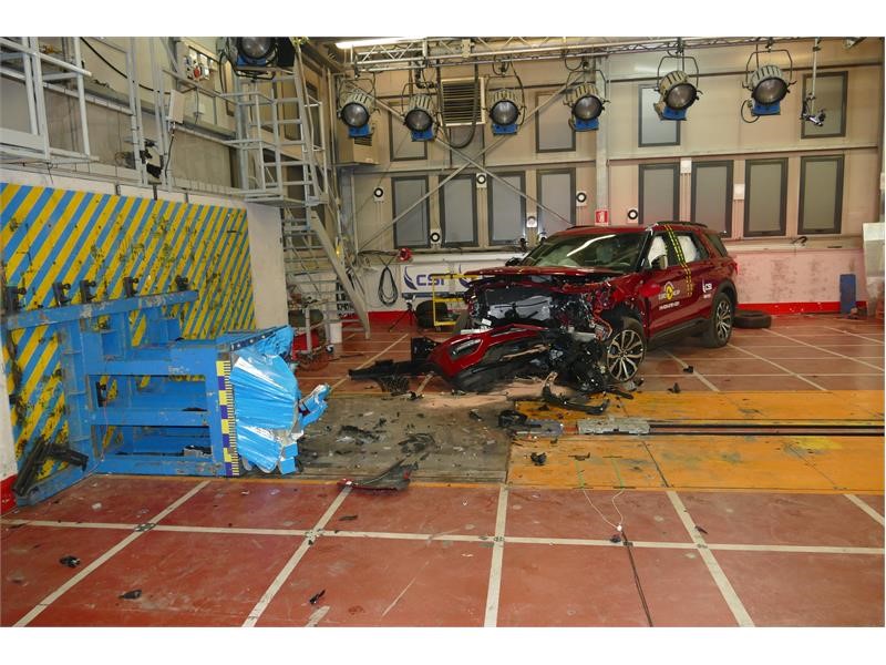 Euro NCAP Newsroom : Ford Explorer - Frontal Offset Impact test 2019 ...