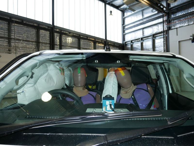 Euro NCAP Newsroom : Isuzu D-Max - Far-Side impact test 2020 - after crash