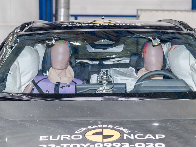 Euro NCAP Newsroom : Toyota bZ4X - Far-Side impact test 2022 - after crash