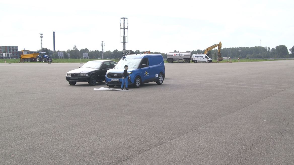 Ford Transit Courier Commercial Van Safety Tests 2025