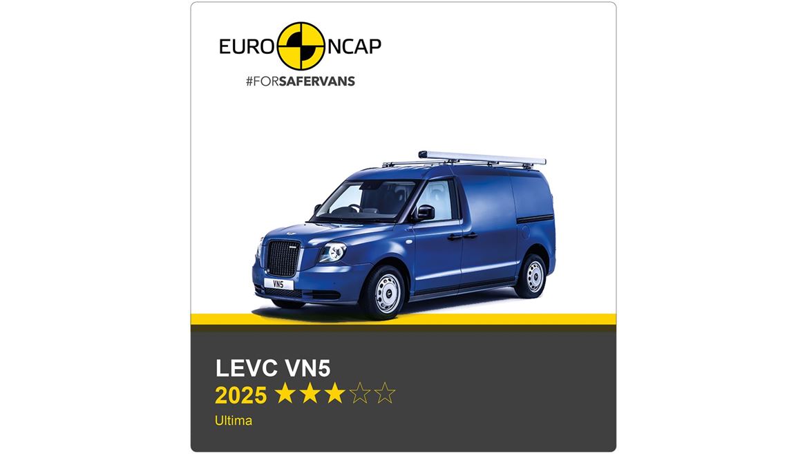 LEVC VN5 Euro NCAP Commercial Van Safety Results 2025