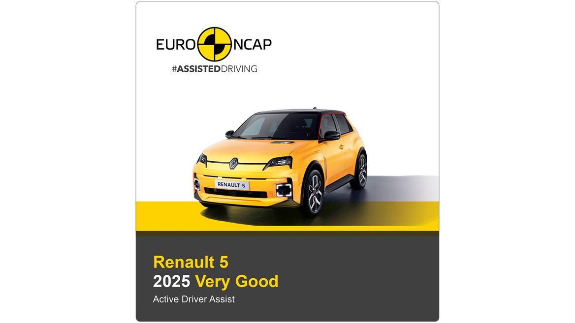 Renault 5 Euro NCAP Assisted Driving Results 2025