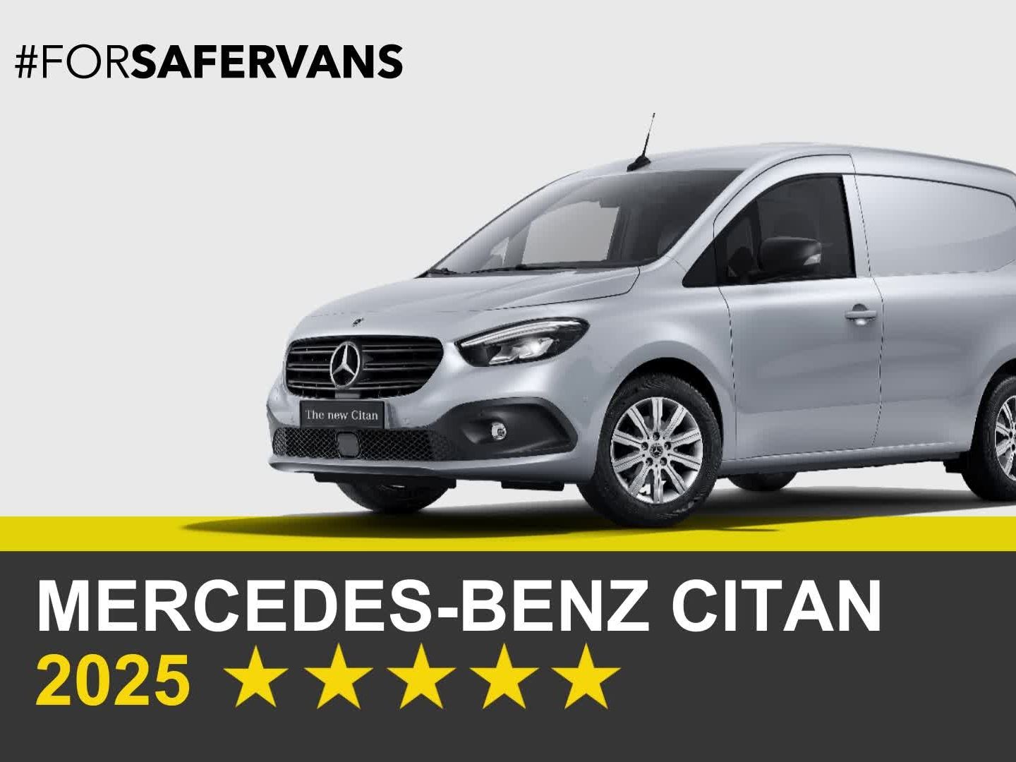 Mercedes-Benz Citan - Commercial Van Safety Tests - 2025