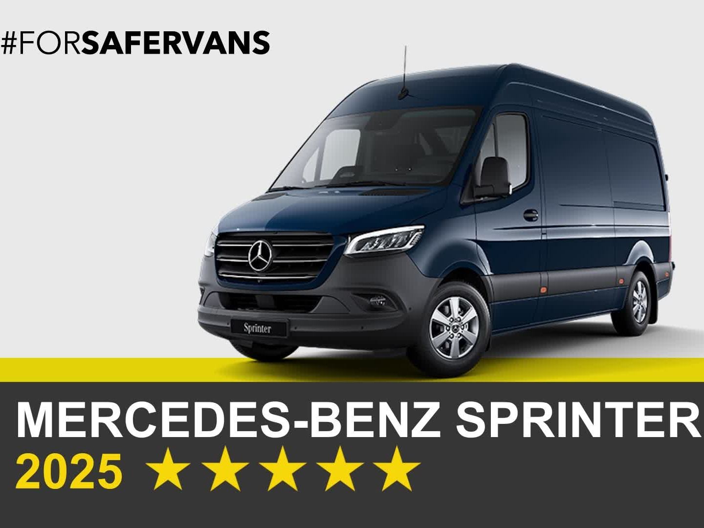 Mercedes-Benz Sprinter - Commercial Van Safety Tests - 2025