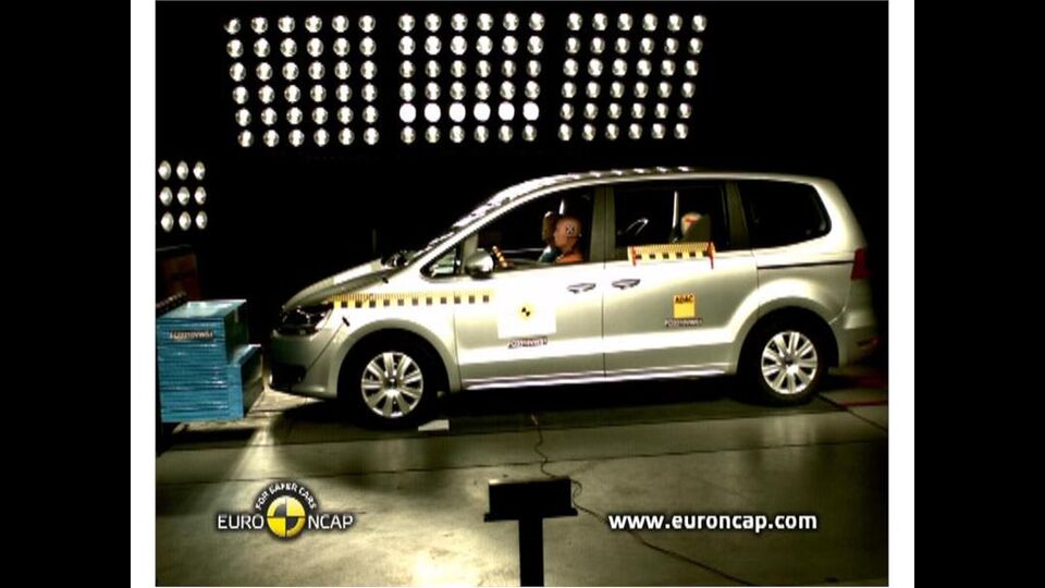 VW Sharan - Euro NCAP Results 2010