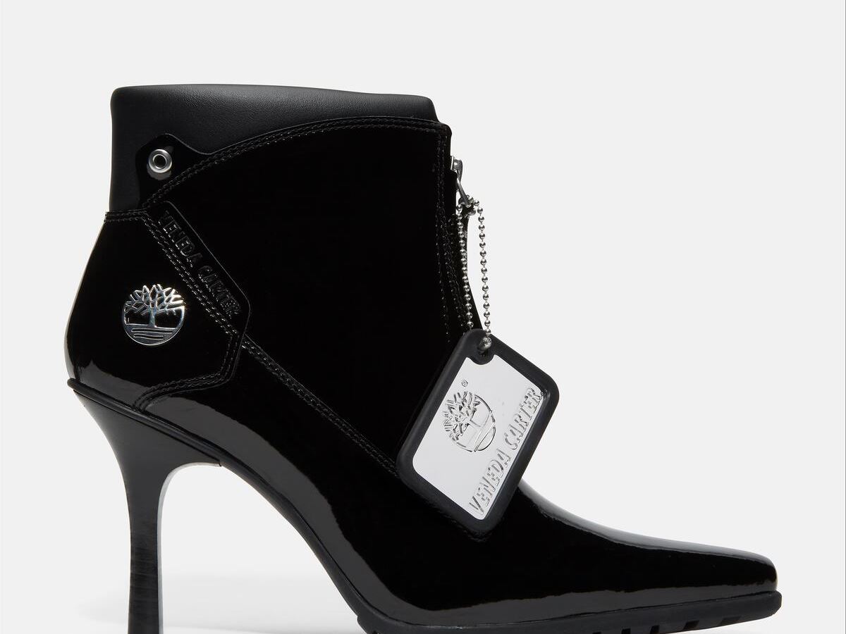 TIMBERLAND X VENEDA CARTER ZIP BOOT IN BLACK