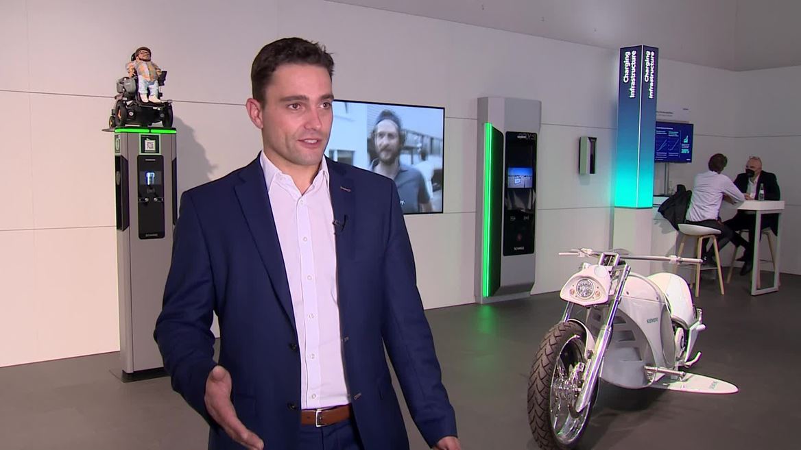 Dr. Stefan Perras, Head of Connected eMobility at Siemens AG