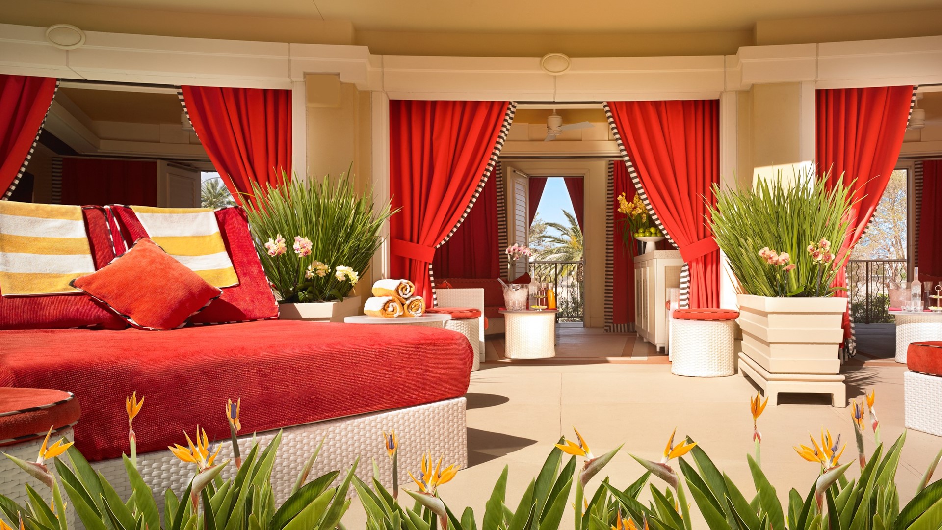 Encore Beach Club Cabana