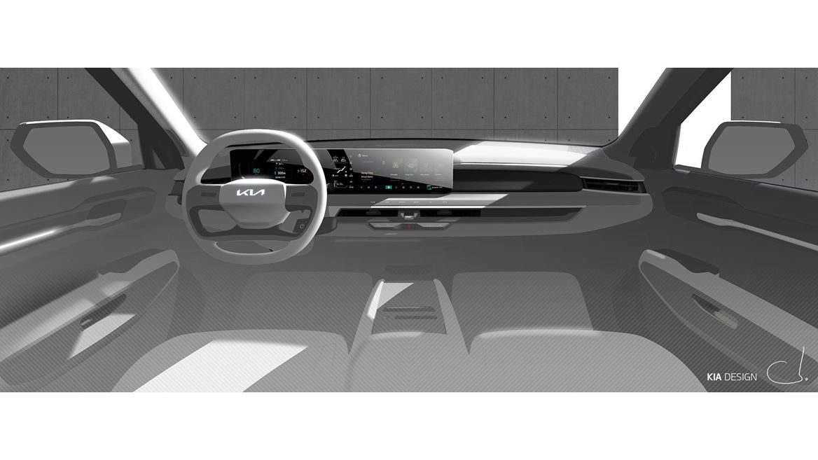EV9 Interior Design Sketches