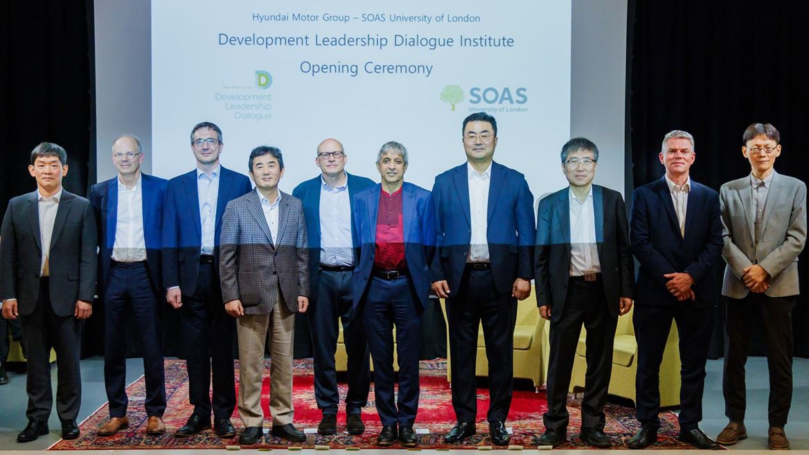 SOAS Development Leadership Dialogue Institute Opening Ceremony