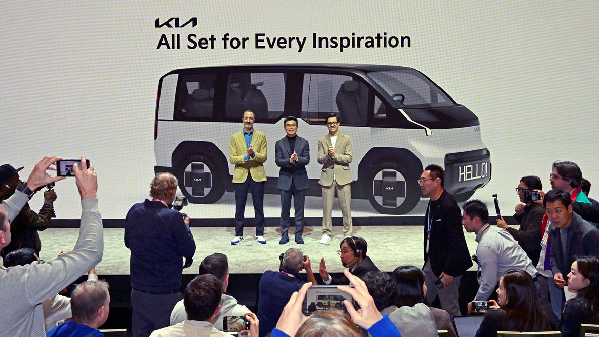 Kia PBV concept models unveiled at CES 2024