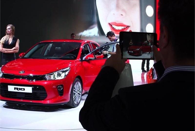 Kia Motors Europe Booth Paris Motor Show 2016