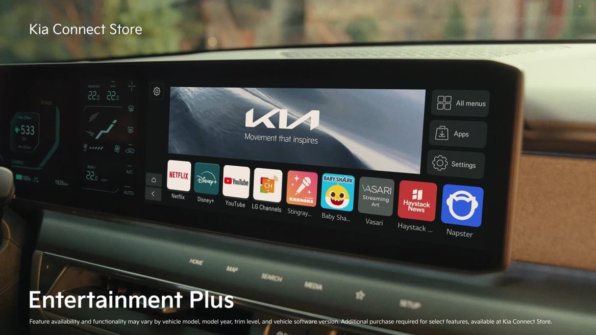 Kia launches premium streaming service in Europe