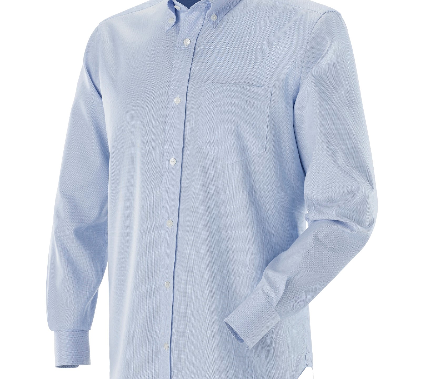 Classic - Regular Fit B.Down texture shirt Light Blue