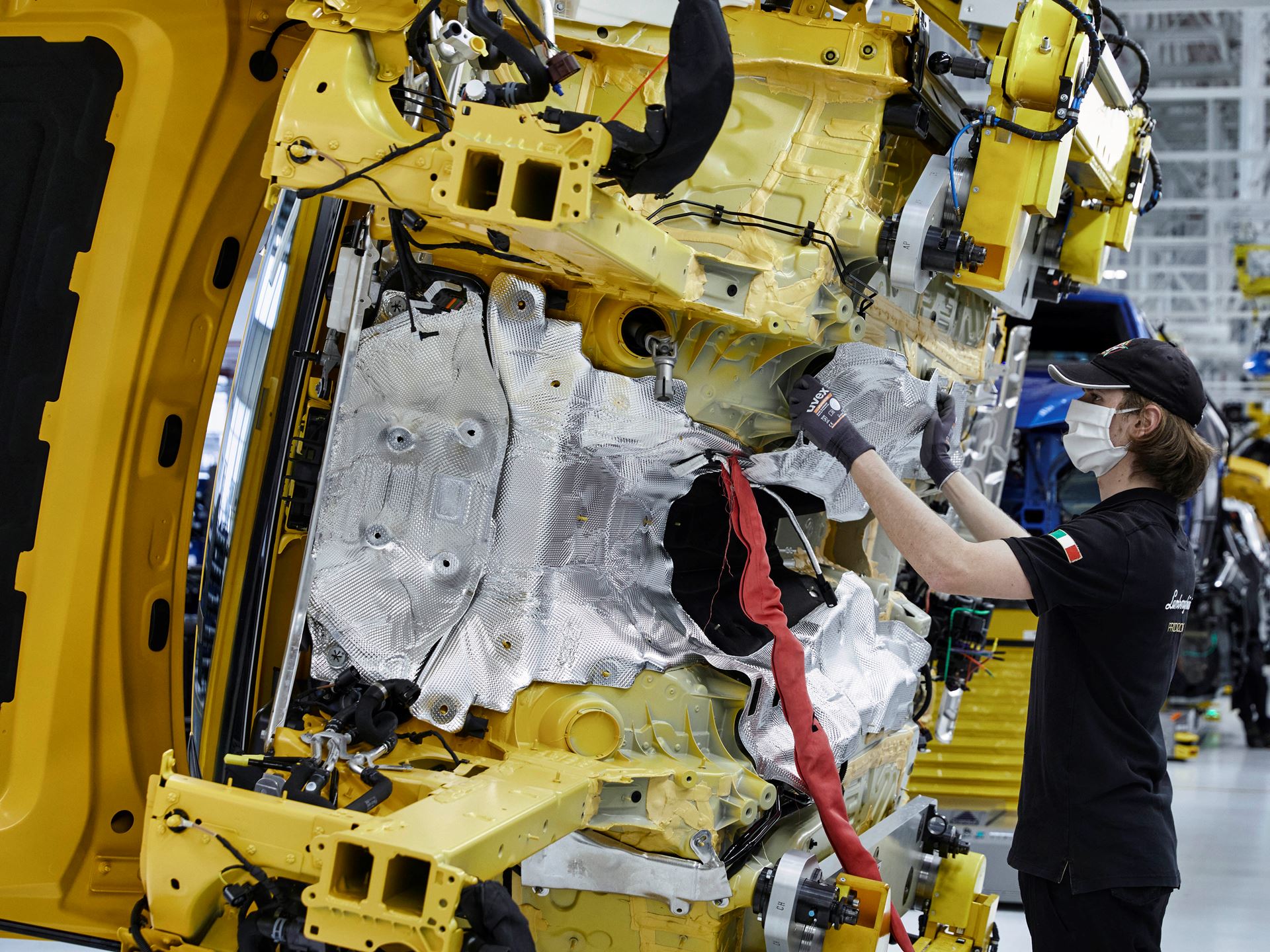 Automobili Lamborghini URUS Assembly Line