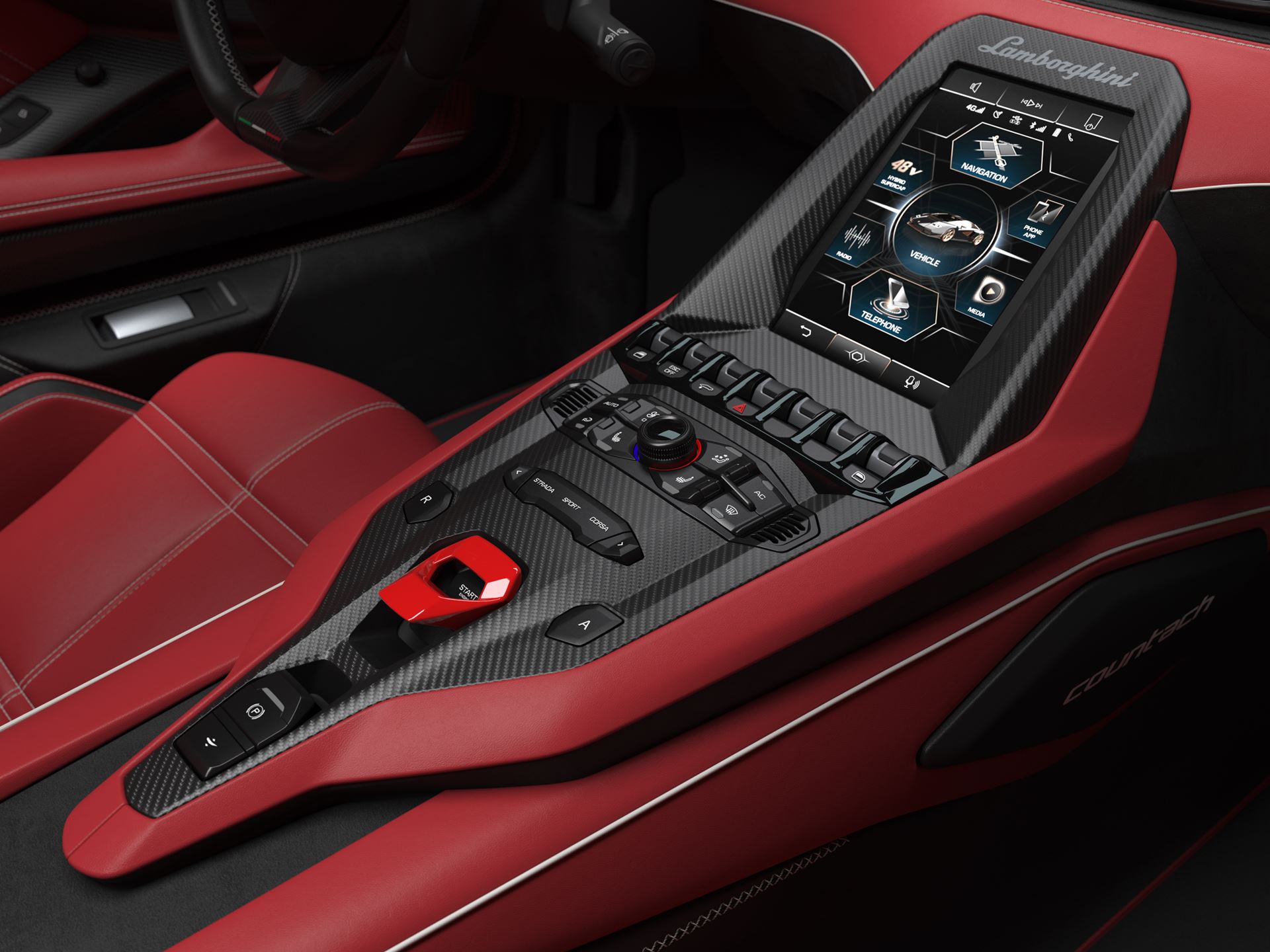 Countach LPI 800-4 Interior