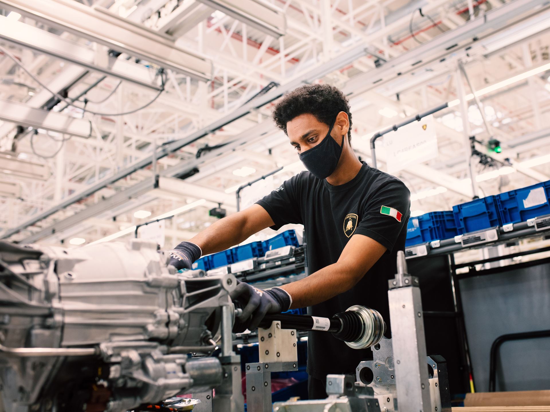 Automobili Lamborghini Engine Production Line