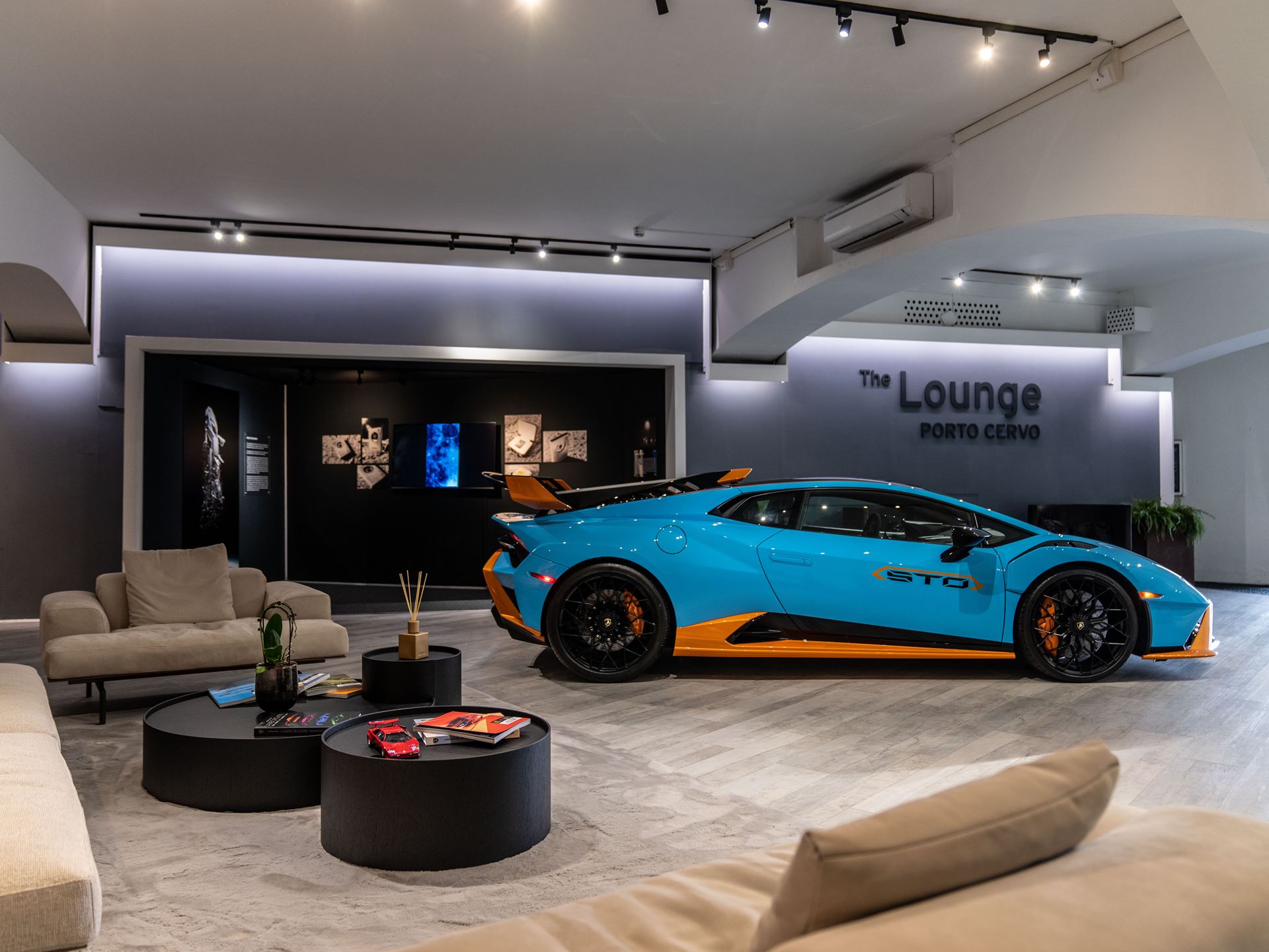 Lamborghini Huracán STO at the Lamborghini Lounge