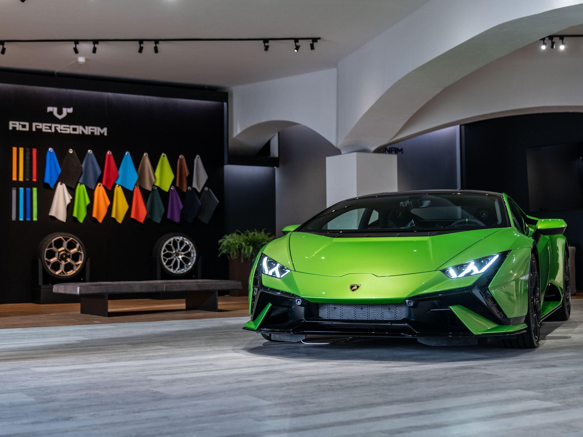 Lamborghini Huracán Tecnica at the Lamborghini Lounge