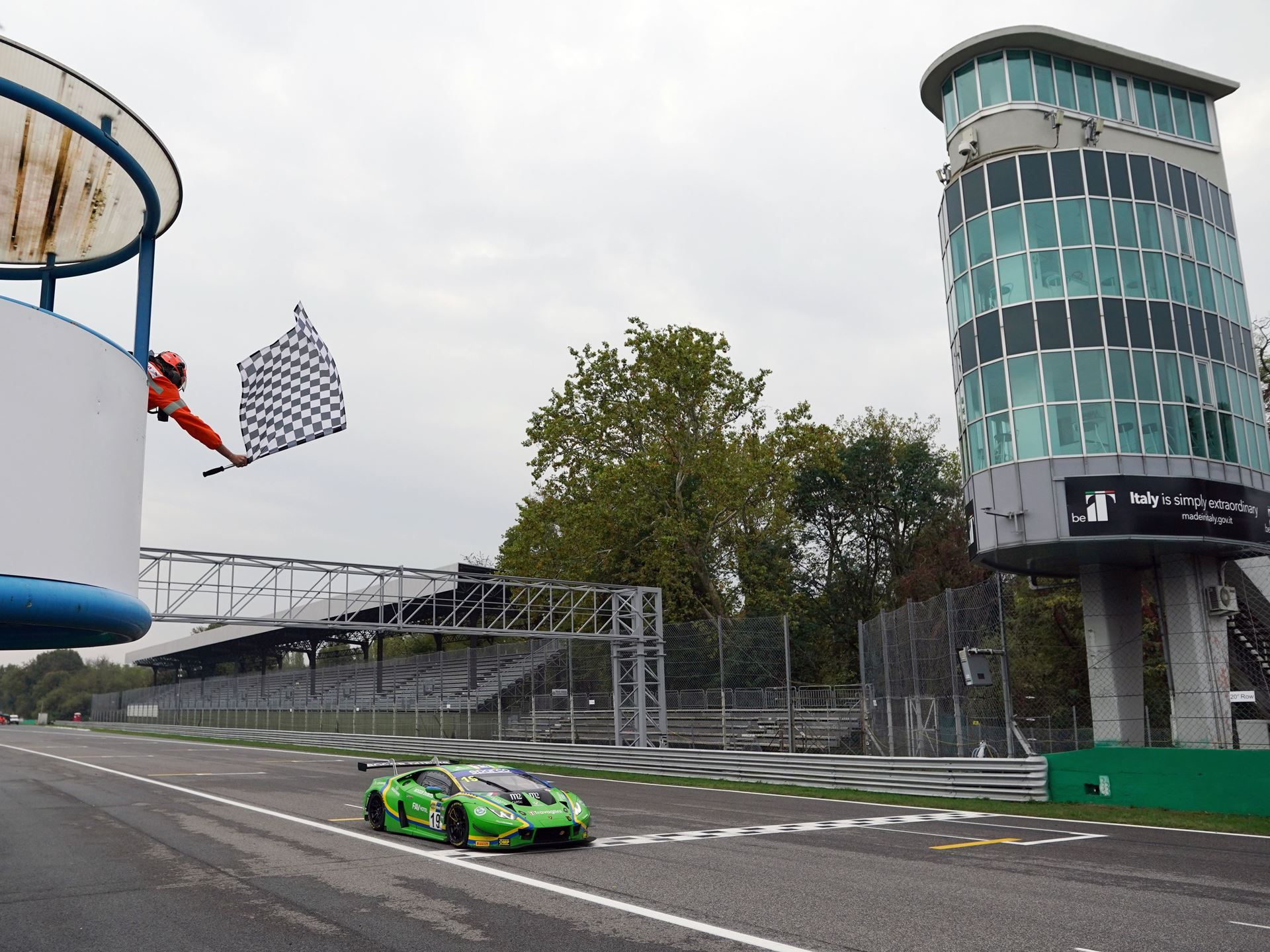 Lamborghini GT3 Liberati - Nemoto - Monza - Finish line