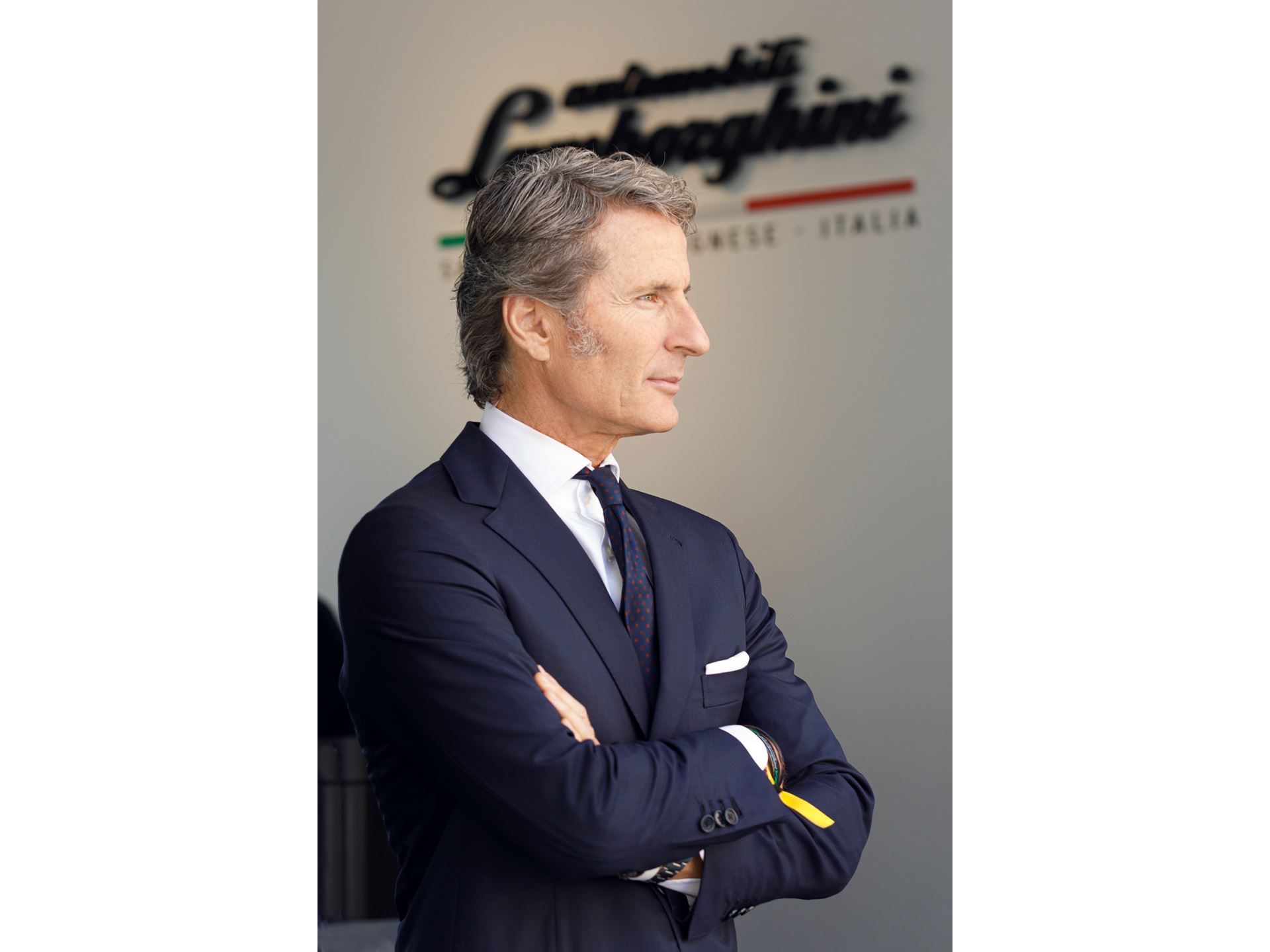 Automobili Lamborghini Chairman and CEO - Stephan Winkelmann at Huracan ...