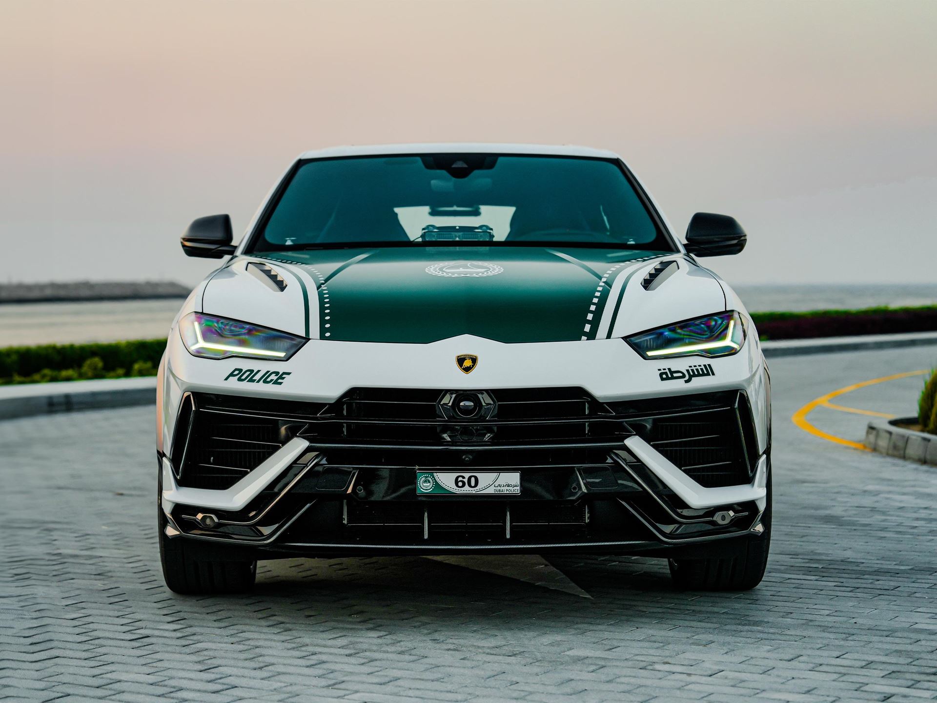 Urus Performante Dubai Police car