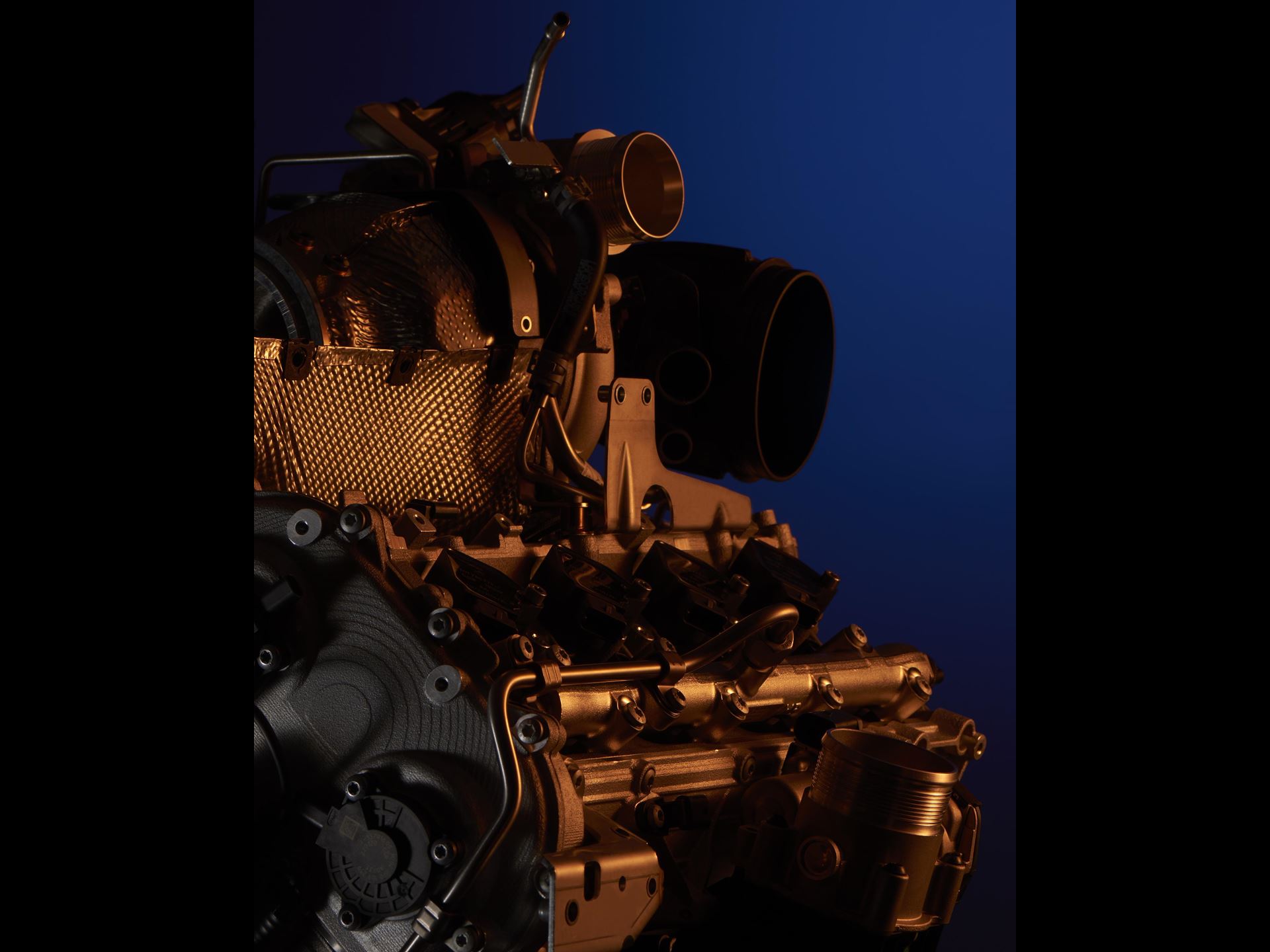 Lamborghini 634 - Hybrid Twin-Turbo V8 Engine