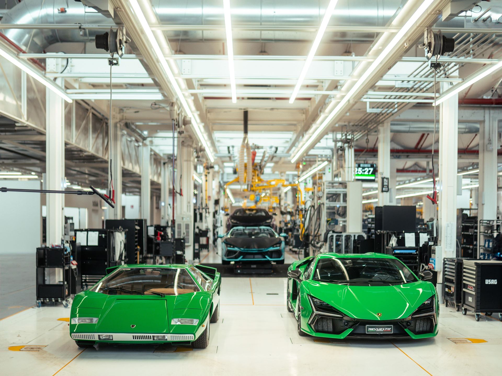 1974 – 2024 50 years since production of the first Lamborghini Countach