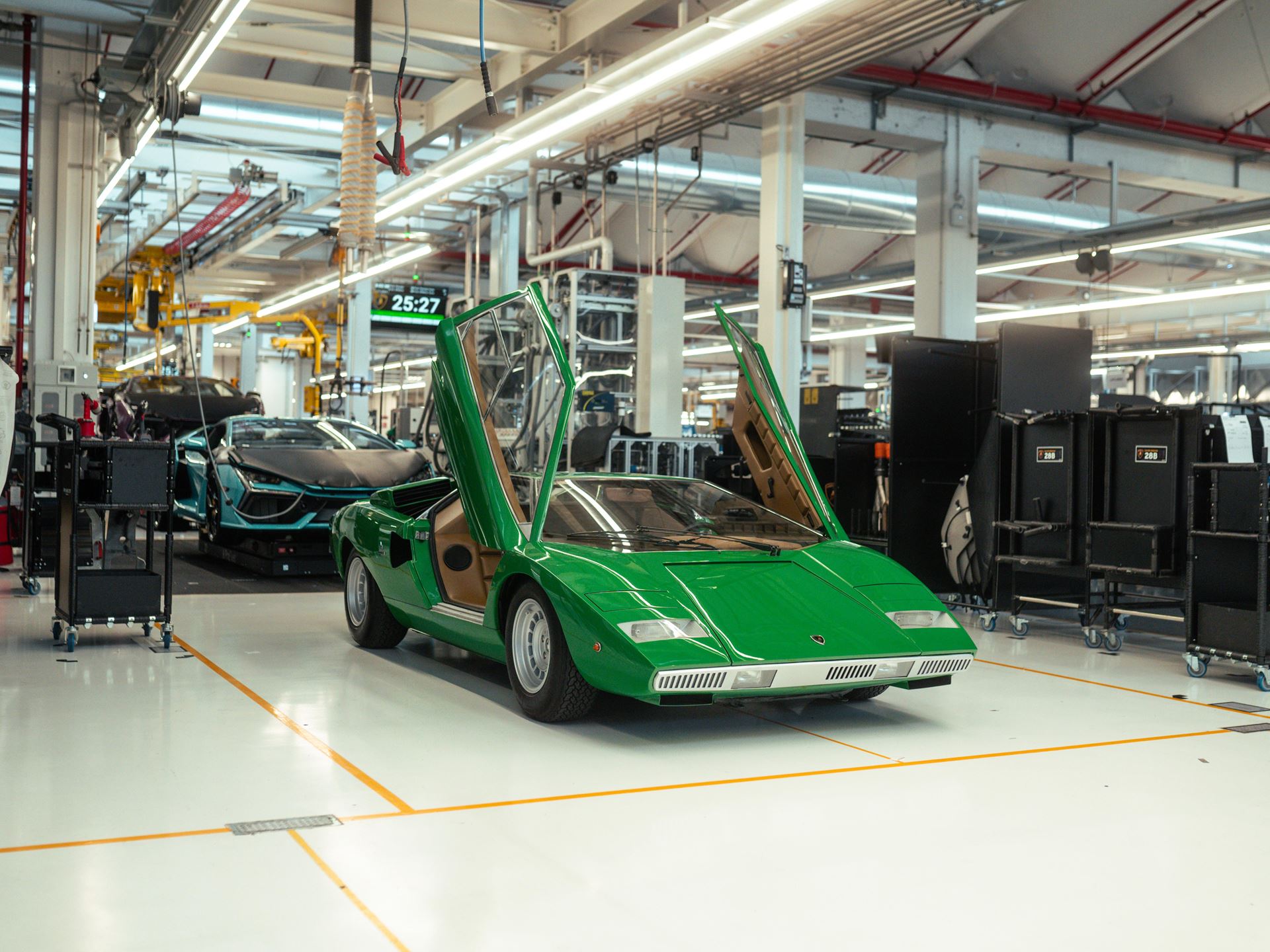 1974 – 2024 50 years since production of the first Lamborghini Countach