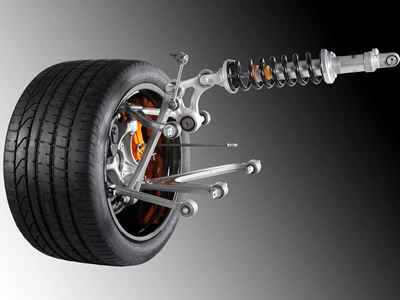 Push rods Suspension