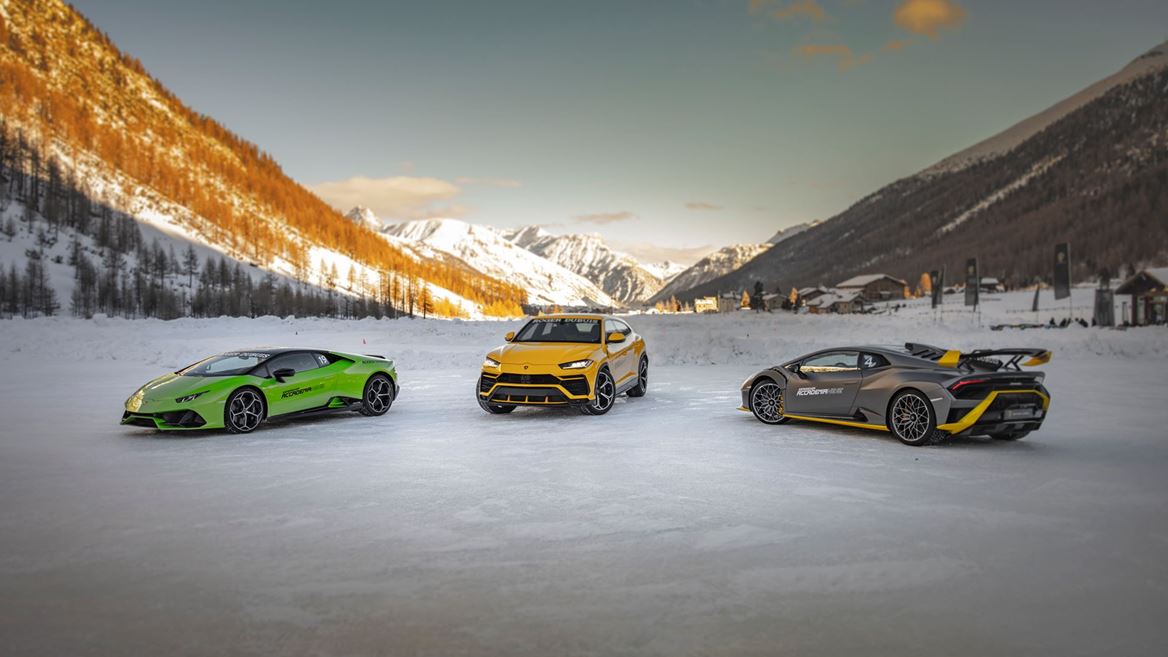 Automobili Lamborghini Experience Accademia Neve Livigno