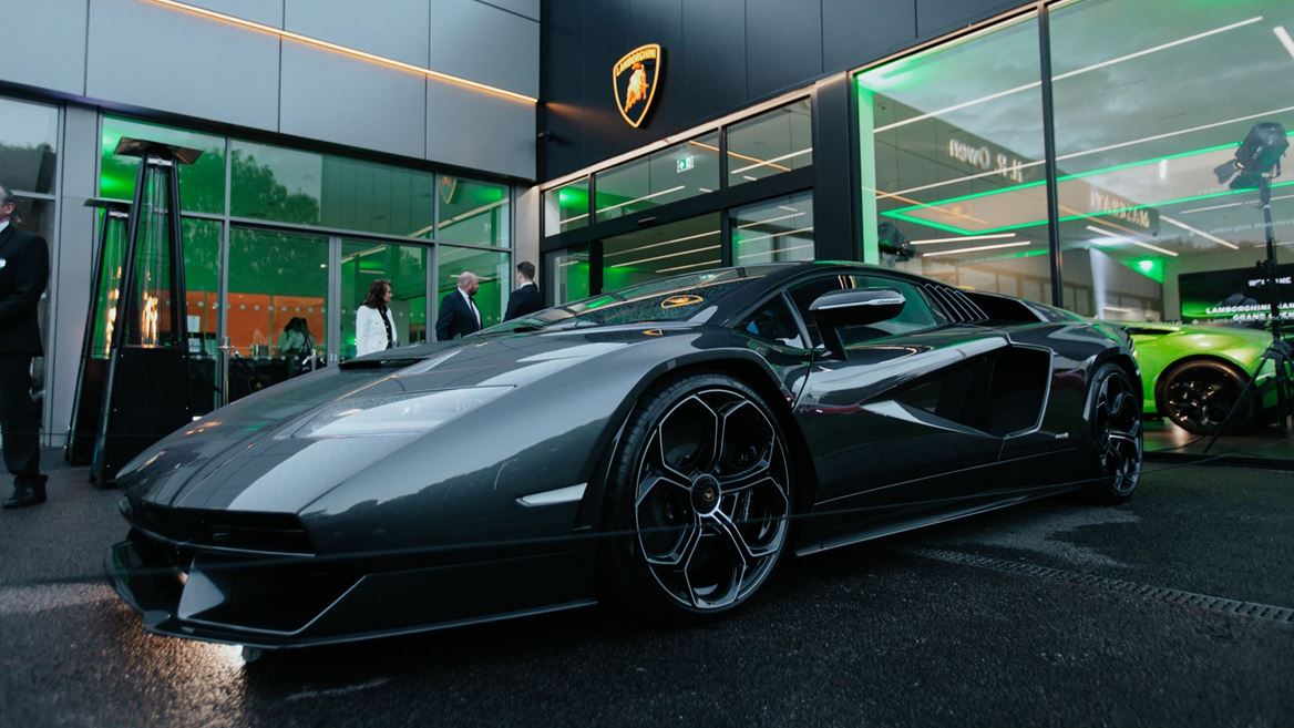 Lamborghini Manchester Opening