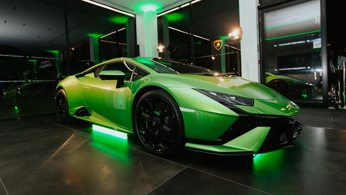 Lamborghini Manchester Opening