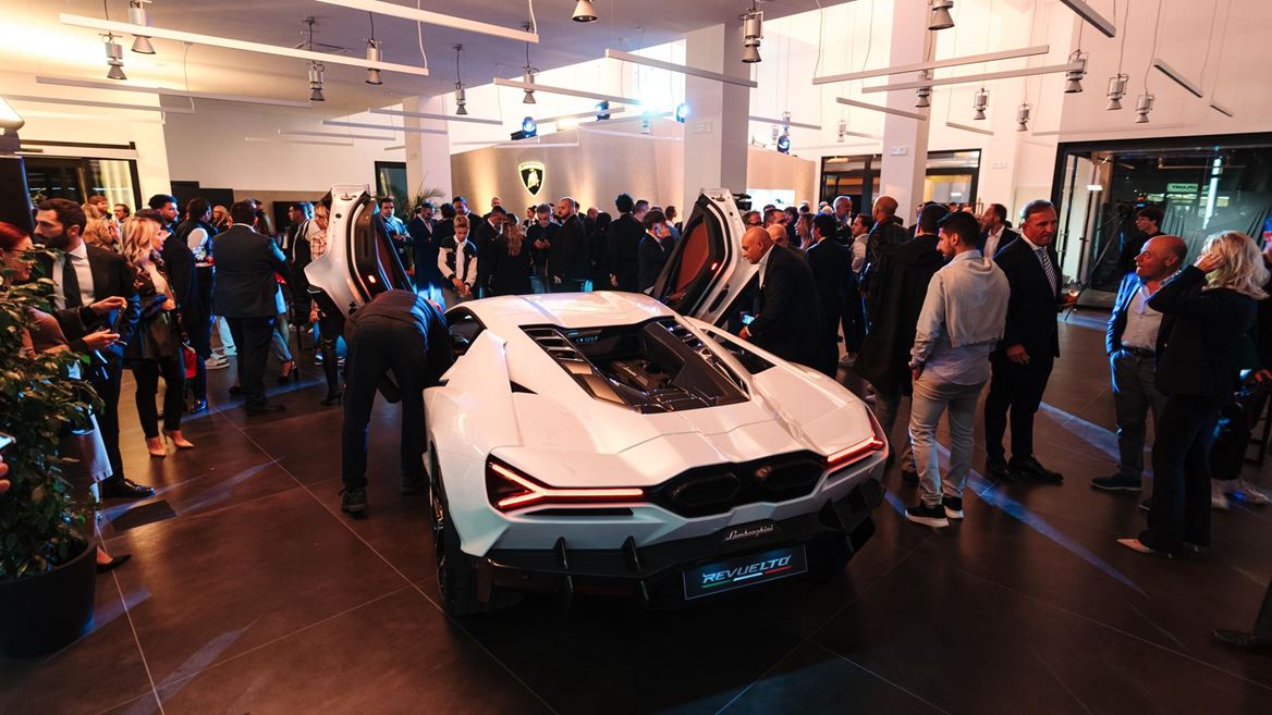 Lamborghini Roma Grand Opening