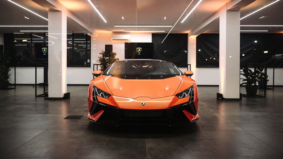 Lamborghini Roma Grand Opening