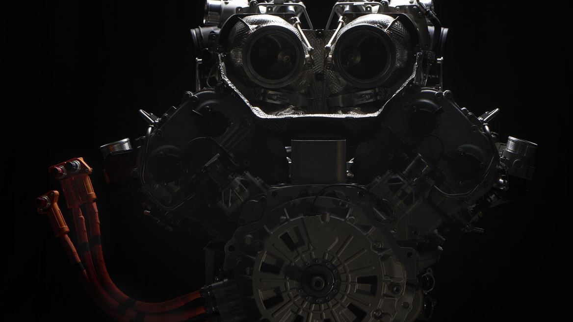 Lamborghini 634 - Hybrid Twin-Turbo V8 Engine