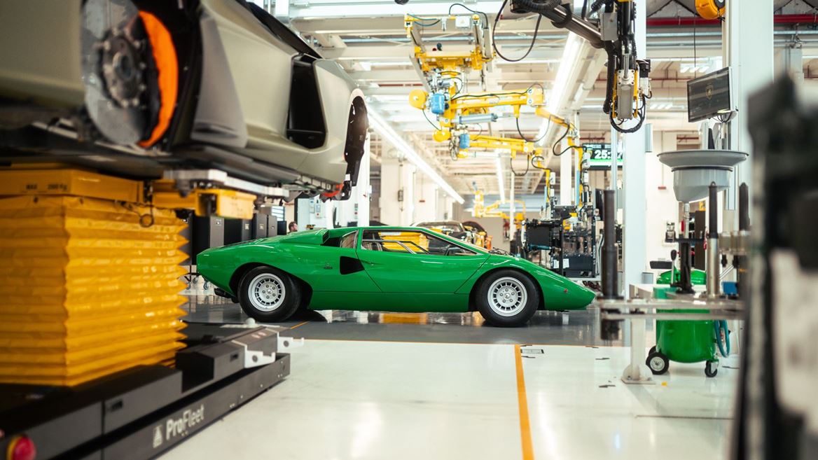 1974 – 2024 50 years since production of the first Lamborghini Countach