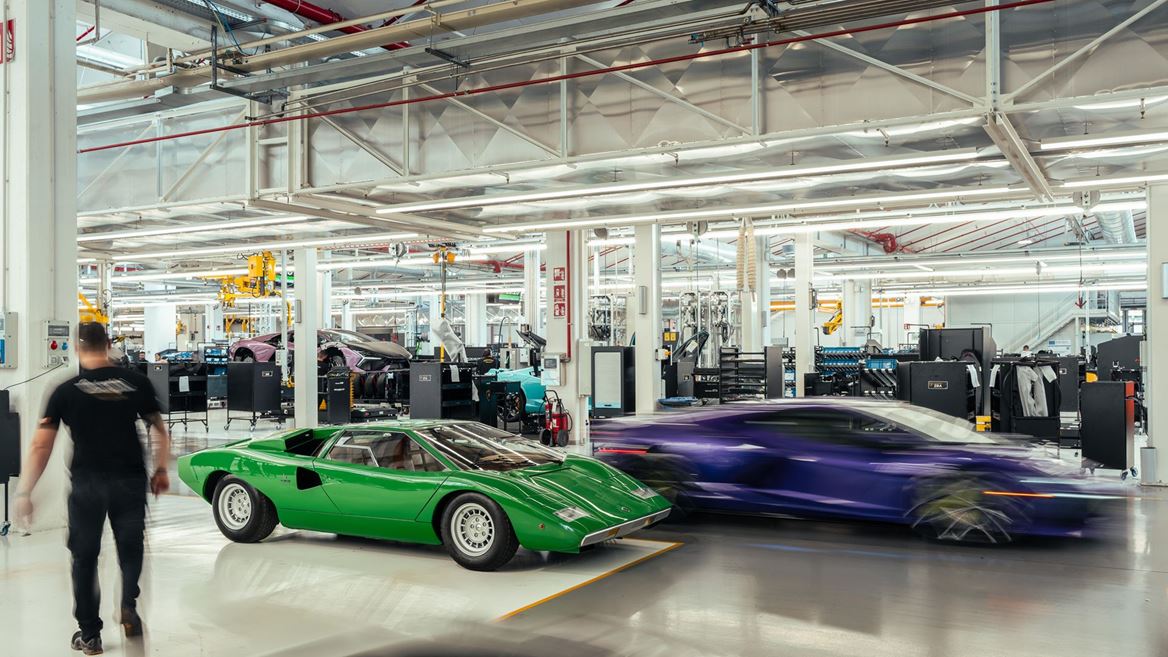 1974 – 2024 50 years since production of the first Lamborghini Countach